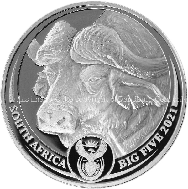2021 Silver 1oz Krugerrand Buffalo Privy Mark and 1oz Buffalo R5 Coin ...