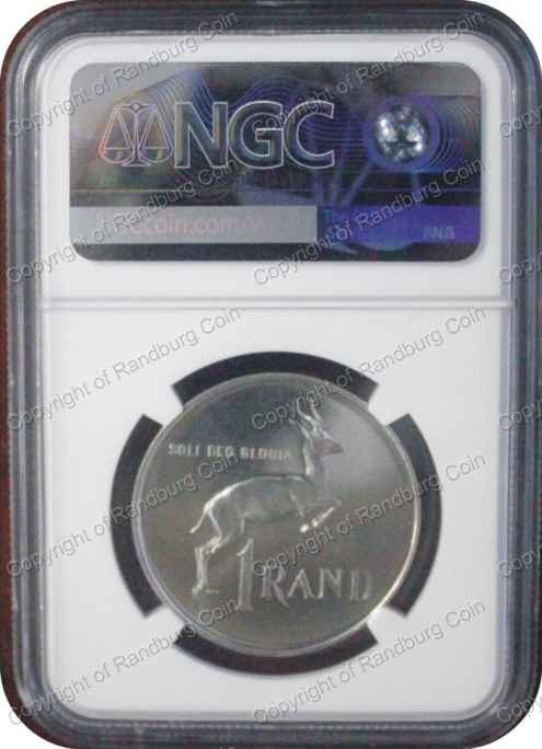 One Rand - *#* 1965 NGC SLABBED SILVER R1 English PF 67 *#* was sold ...