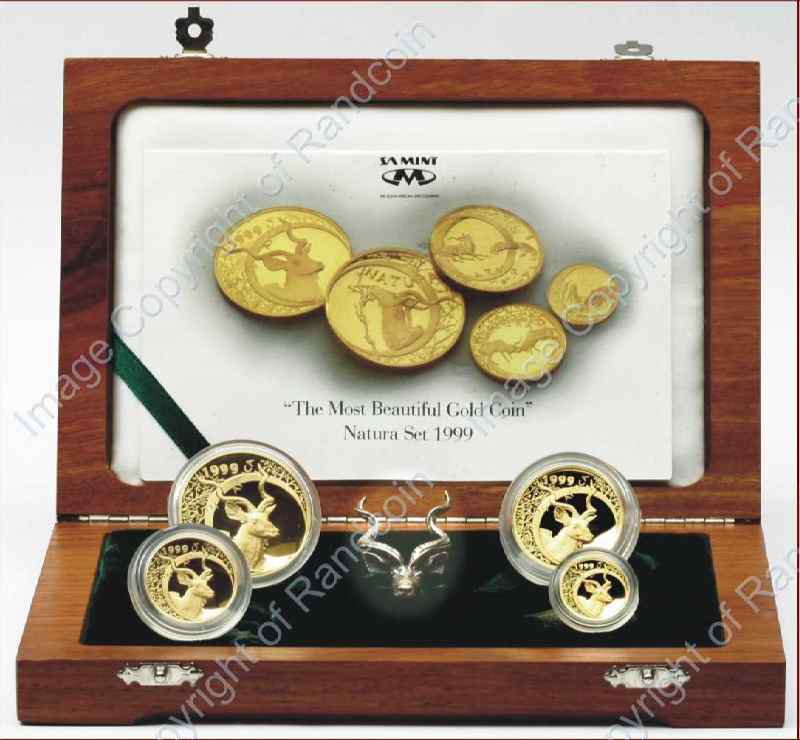 Gold Proof Natura Special Prestige Set - Kudu The Worlds Most Beautiful ...