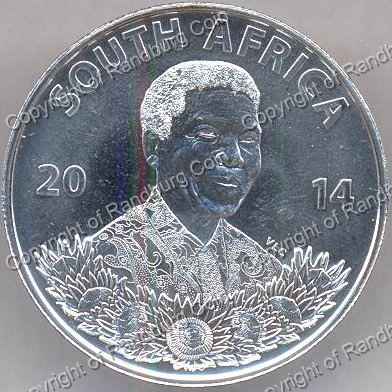 Silver Uncirculated Protea R1 Mandela - Life of a Legend Series ...