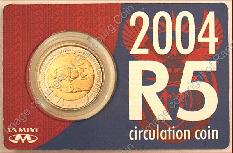 Special Circulation & Commemorative Coins - *#* SA Mint Proof 2004 5 ...